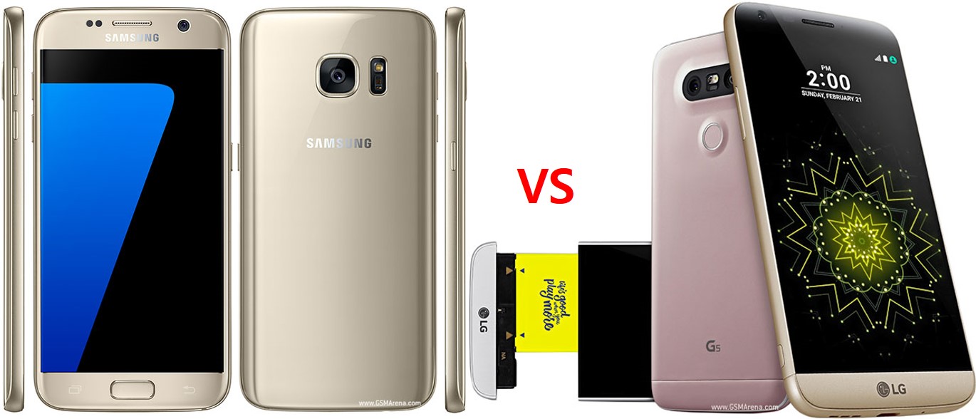 갤럭시S7 vs LG G5, 사양 비교…카메라 제외하면 '쌍둥이' - 조세일보