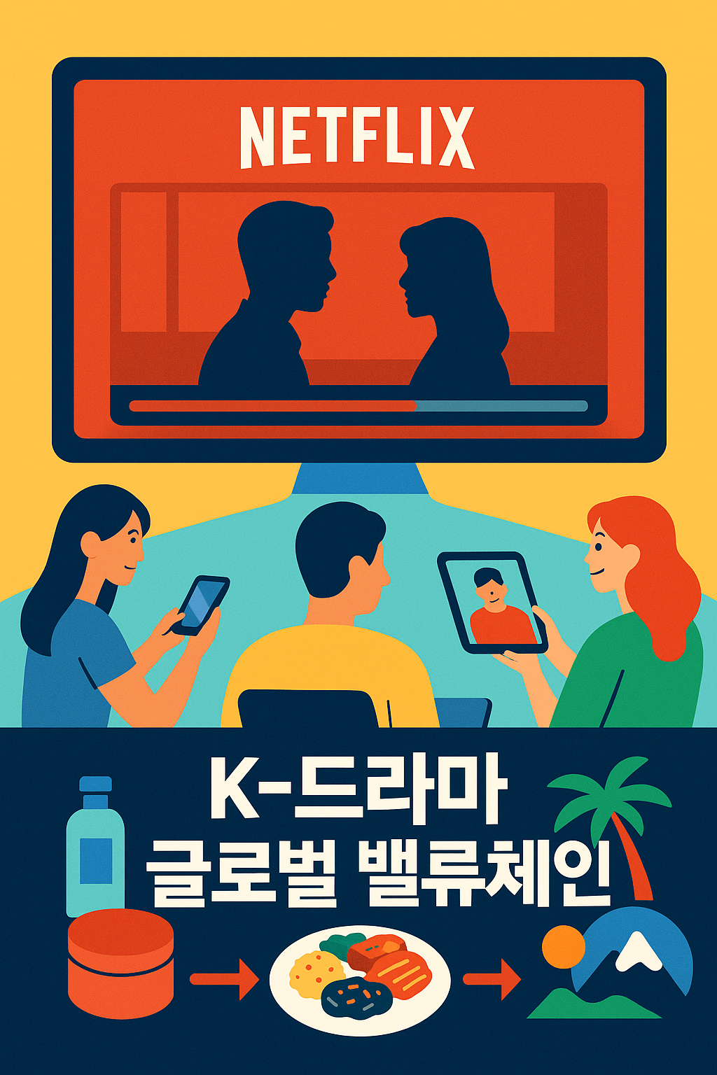 넷플릭스와 한국 드라마 - OTT 시대, 한류가 만든 글로벌 밸류체인 - 조세일보